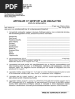 DSWD - Forms For Minors Travelling ABroad | PDF | Affidavit | Parent