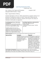 Project-Based Lesson Plan | PDF | Project Based Learning | Lesson Plan