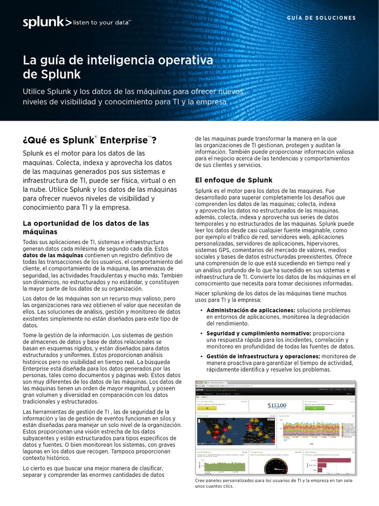 Splunk Guide To Operational Intelligence Es | PDF | Servidor ...