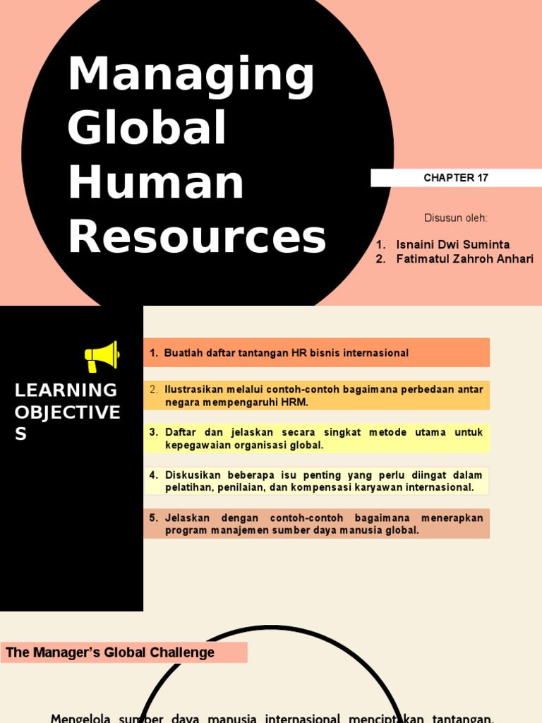 Managing Global Human Resources | PDF