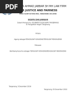 SURAT JAWABAN Disertai Eksepsi Dan Rekonvensi | PDF | Hukum ...