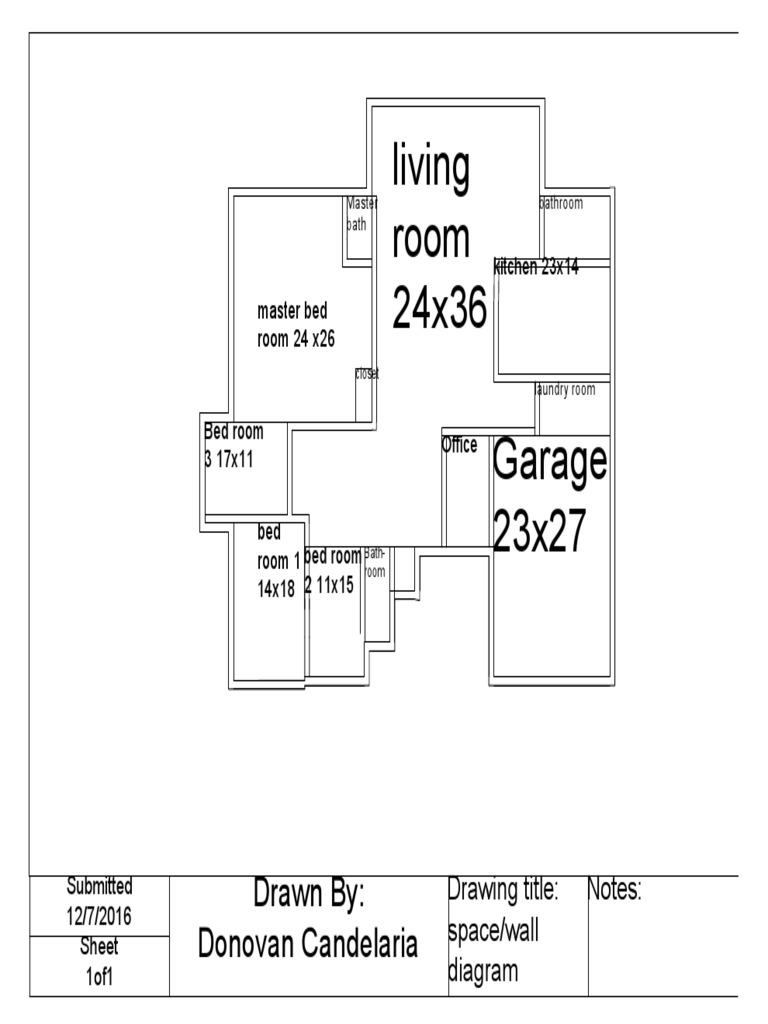 Space and Wall Diagram Layout | PDF | Art