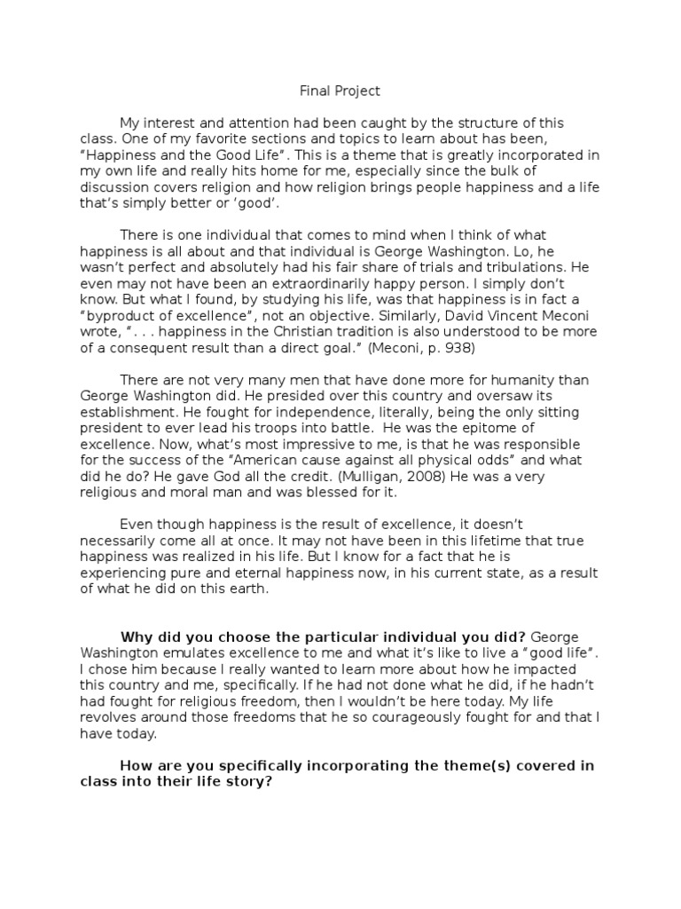 Finalproject Docx 1 | Download Free PDF | Happiness | Prayer