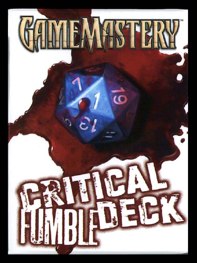 Critical Fumble Deck PDF | PDF