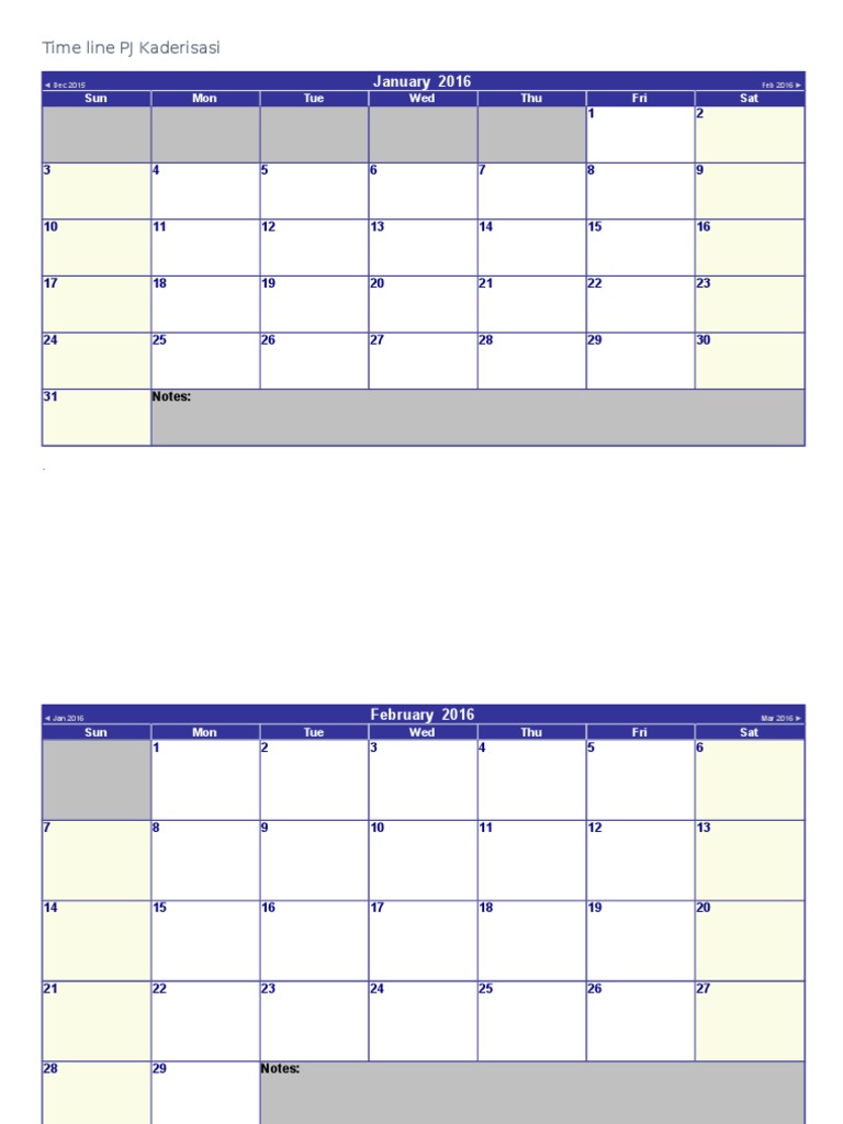 Timeline PJ Kaderisasi - HUMAS | PDF | Teaching Methods & Materials