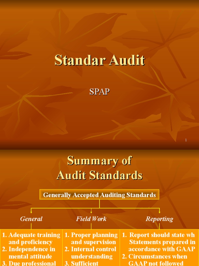 4 Standar Audit | PDF | Financial Audit | Audit