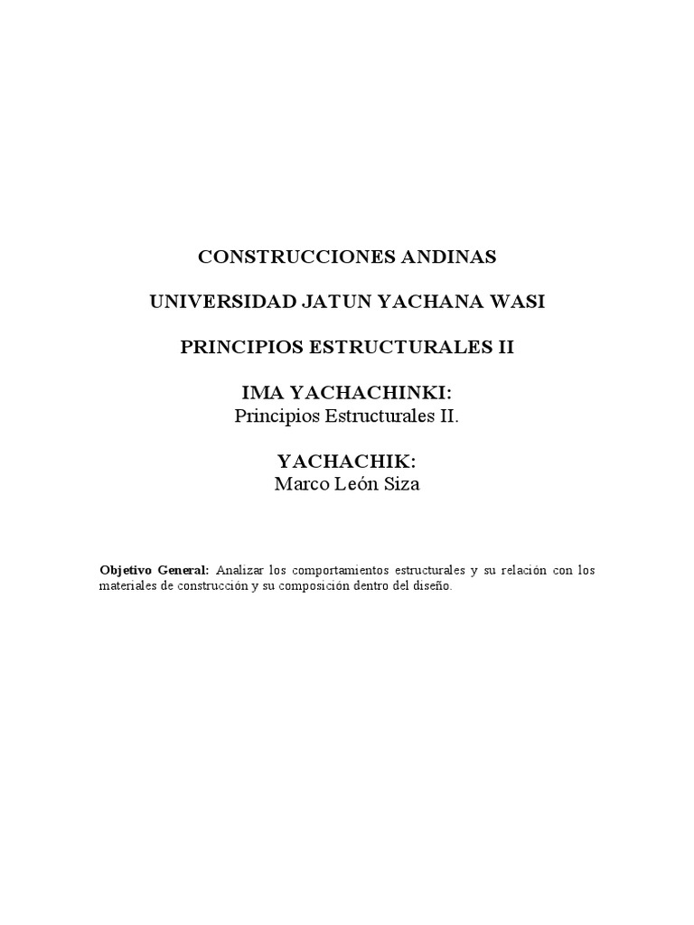 Conceptos Principios Estructurales | PDF | Fundación (Ingeniería ...