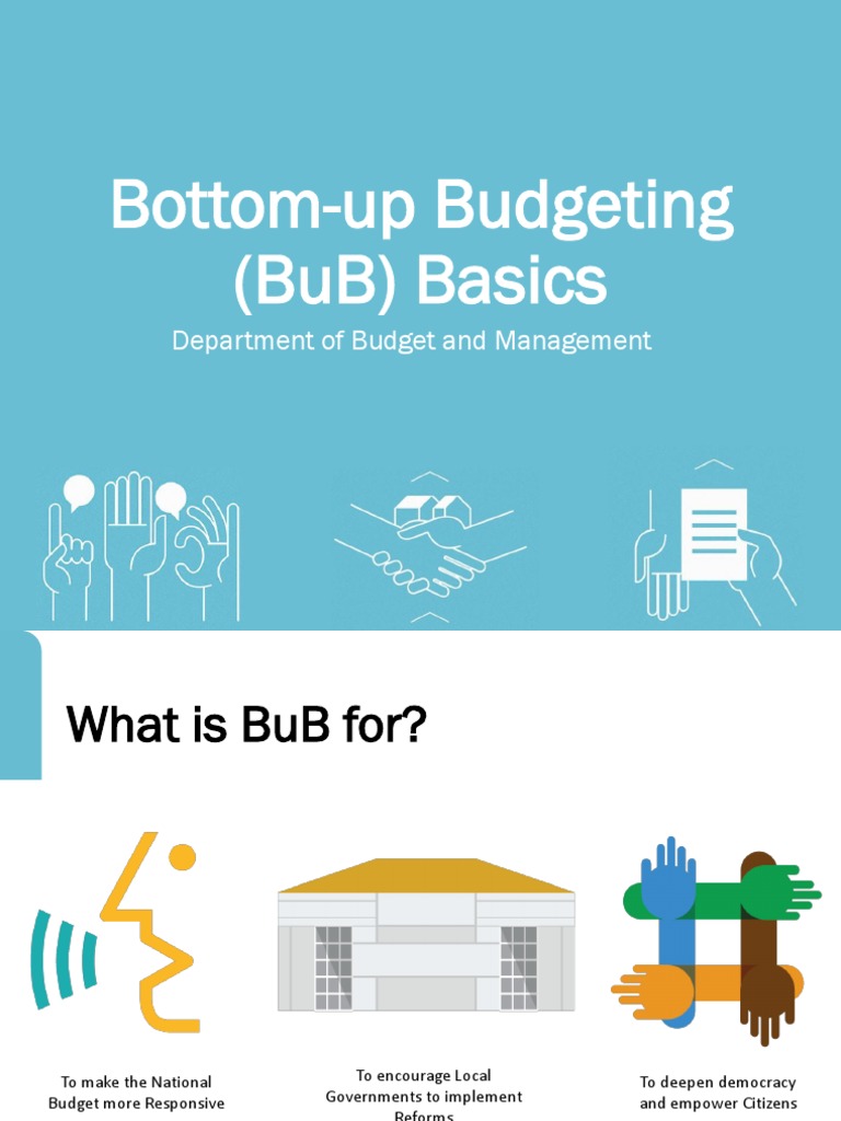 Bottom-Up Budgeting 101 | Download Free PDF | Government | Public Sphere