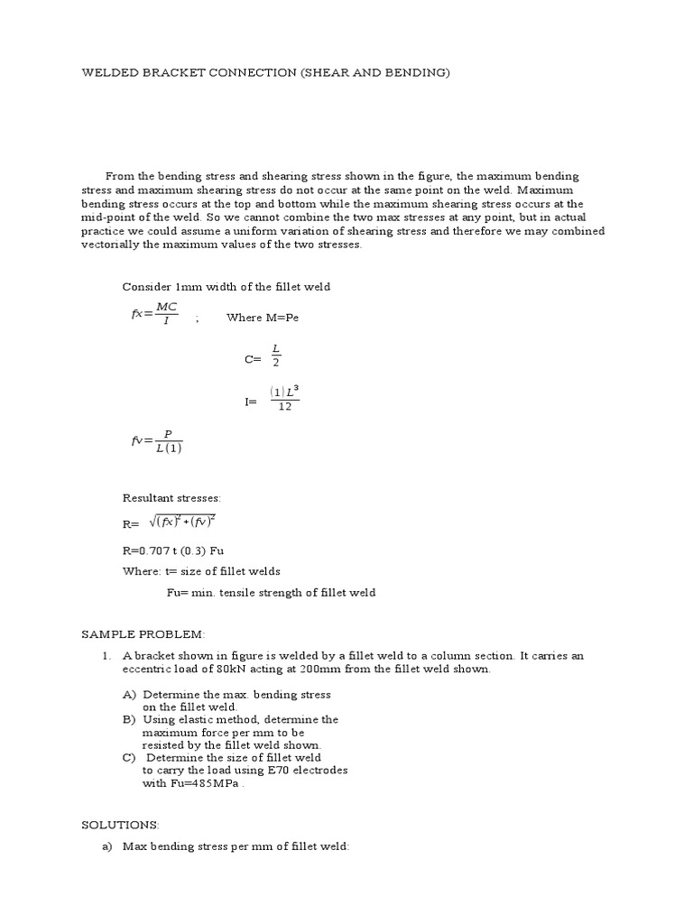 Steel1 (26pages) | PDF | Bending | Stress (Mechanics)