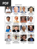Cabinet Members of The Philippines | PDF | Philippines | Government