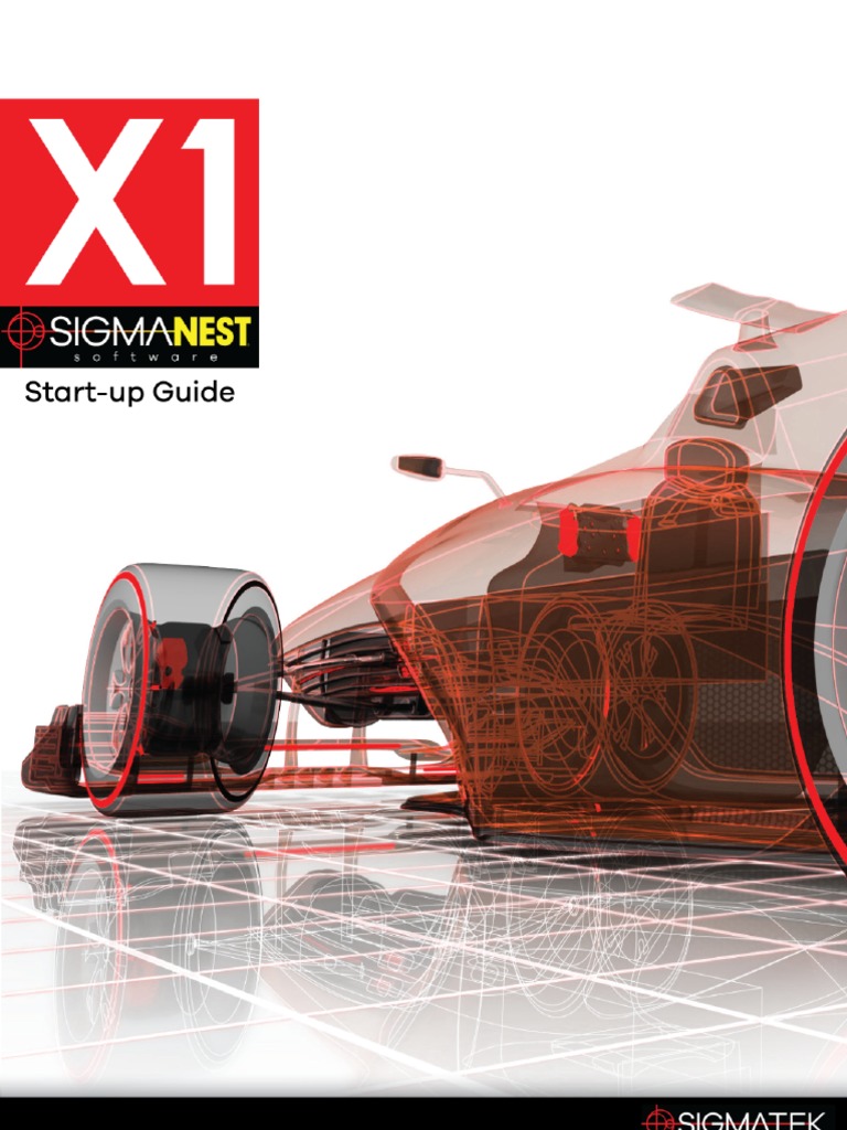 SigmaNEST StartUp Guide | PDF | Installation (Computer Programs) | Technical Support