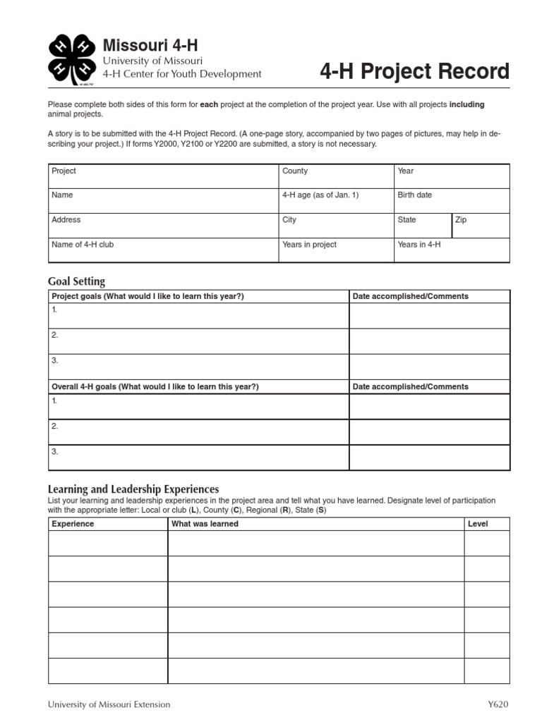 Y620 Project Record | Download Free PDF | Expense | Learning