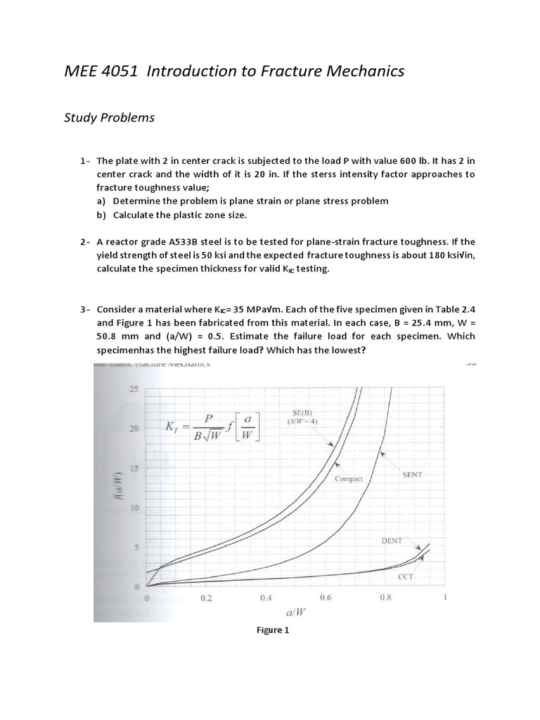 Introduction To Fracture Mechanics | PDF