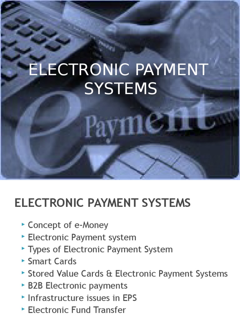 Electronic Payment System | PDF | Payments | Cheque
