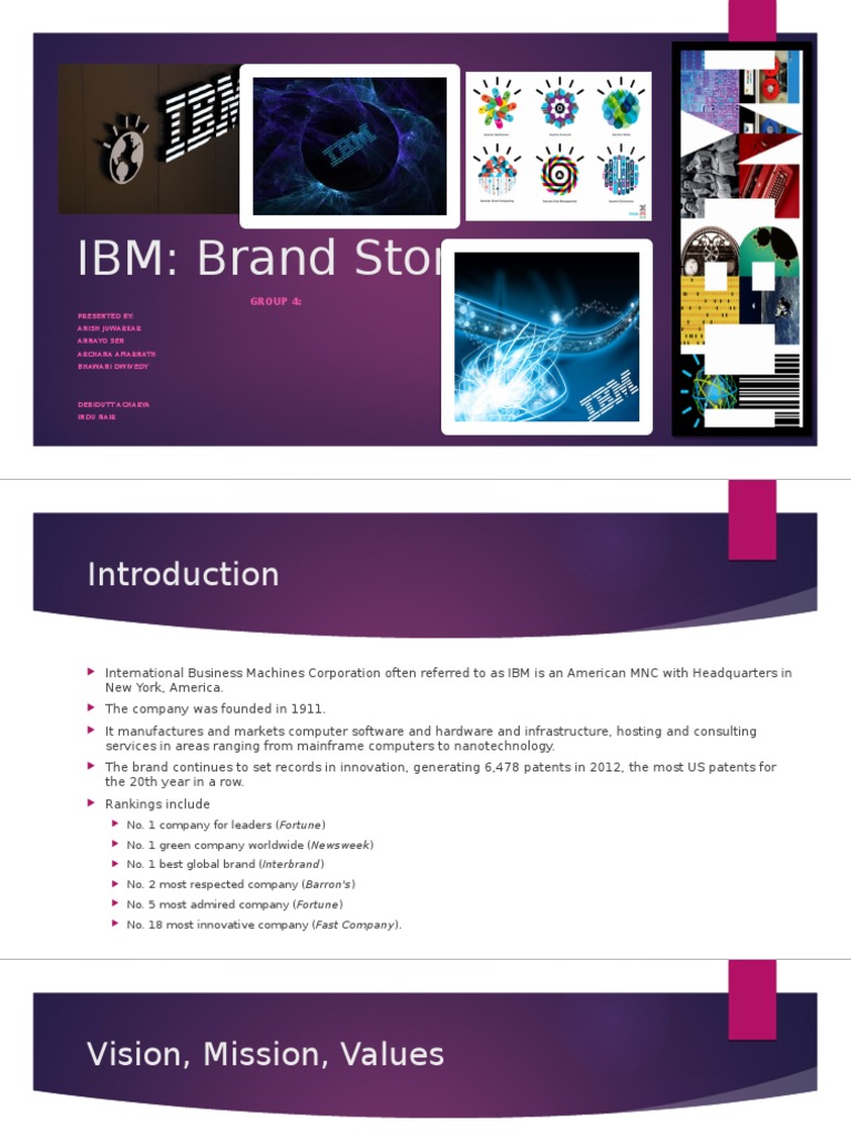 The Evolution of IBM: Exploring the Past, Present, and Future of a ...