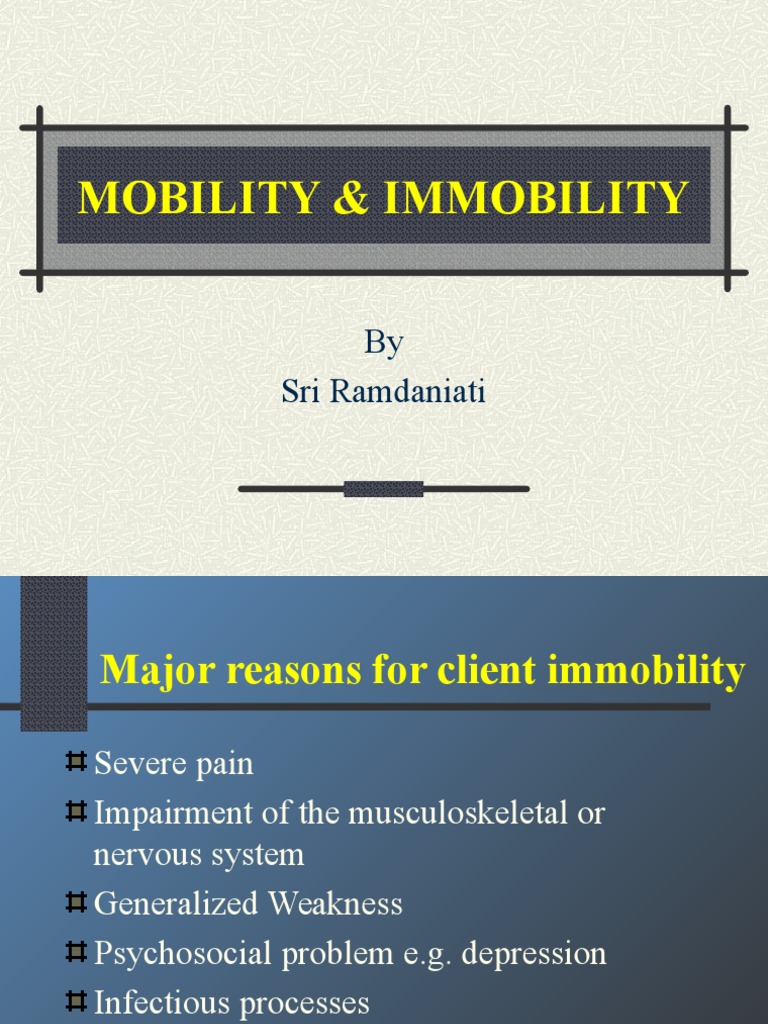 Mobility & Immobility | PDF