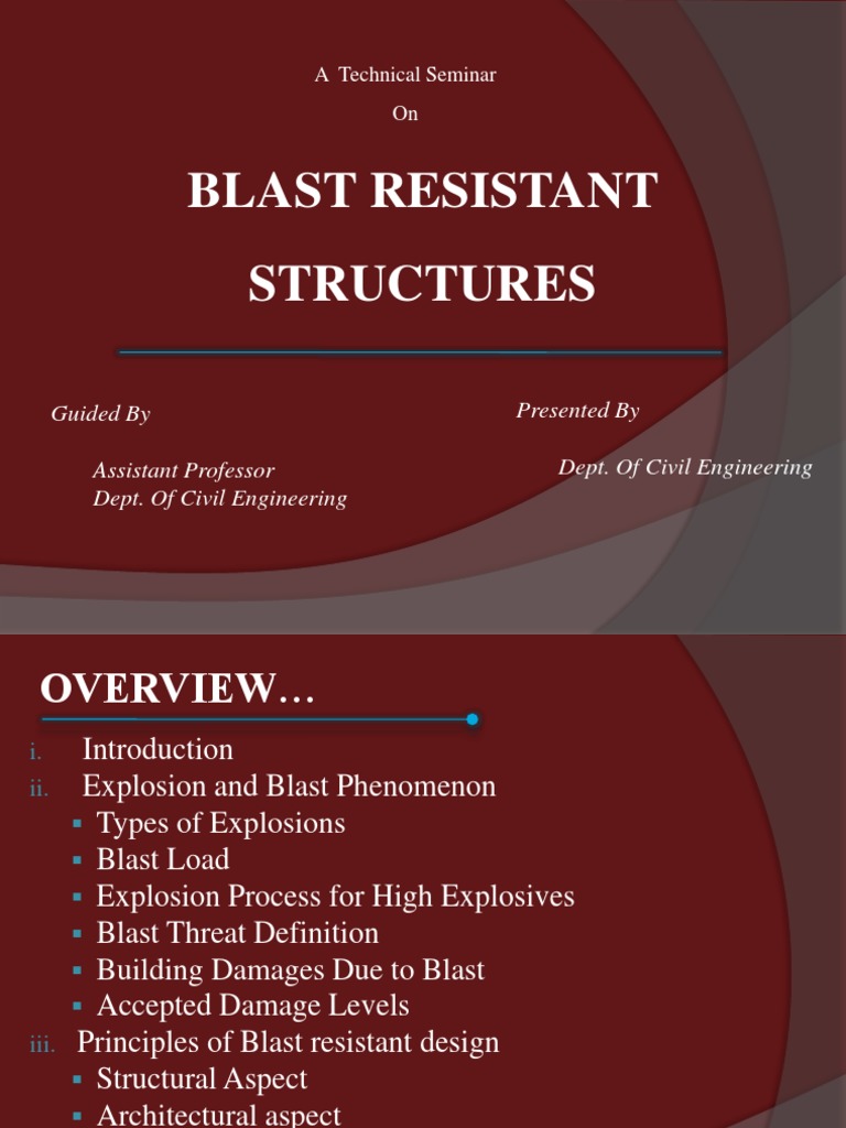 Blast Resistant Structures | PDF | Explosion | Explosive Material