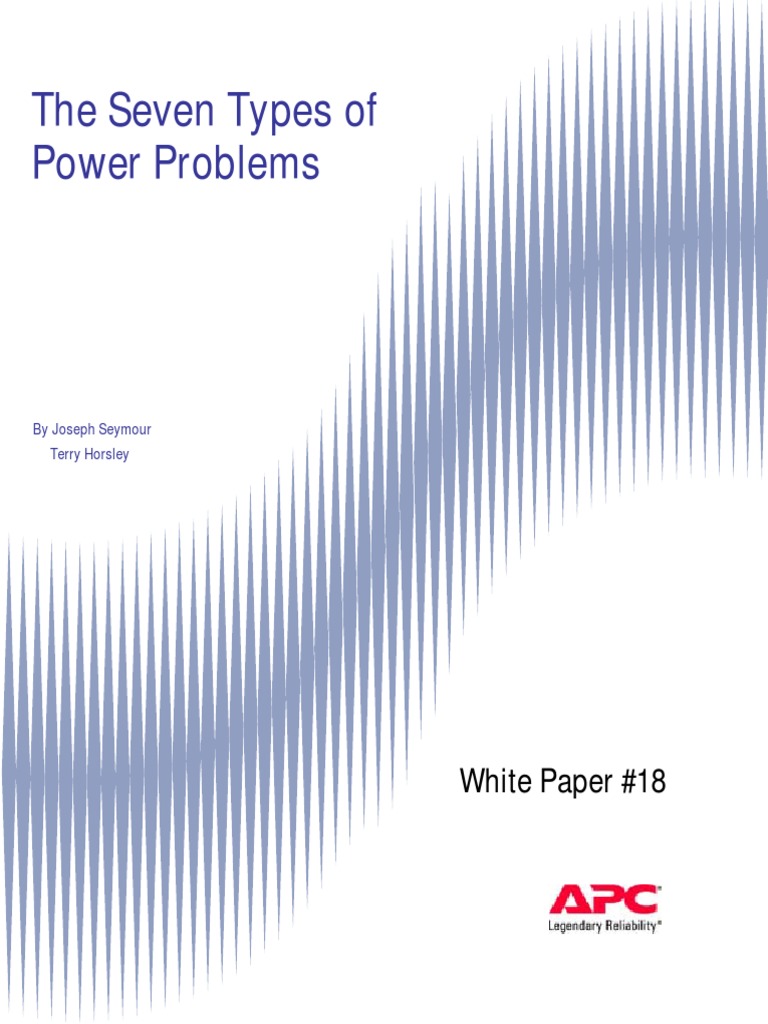 7 Types of Power Problem PDF | PDF | Electromagnetic Interference ...
