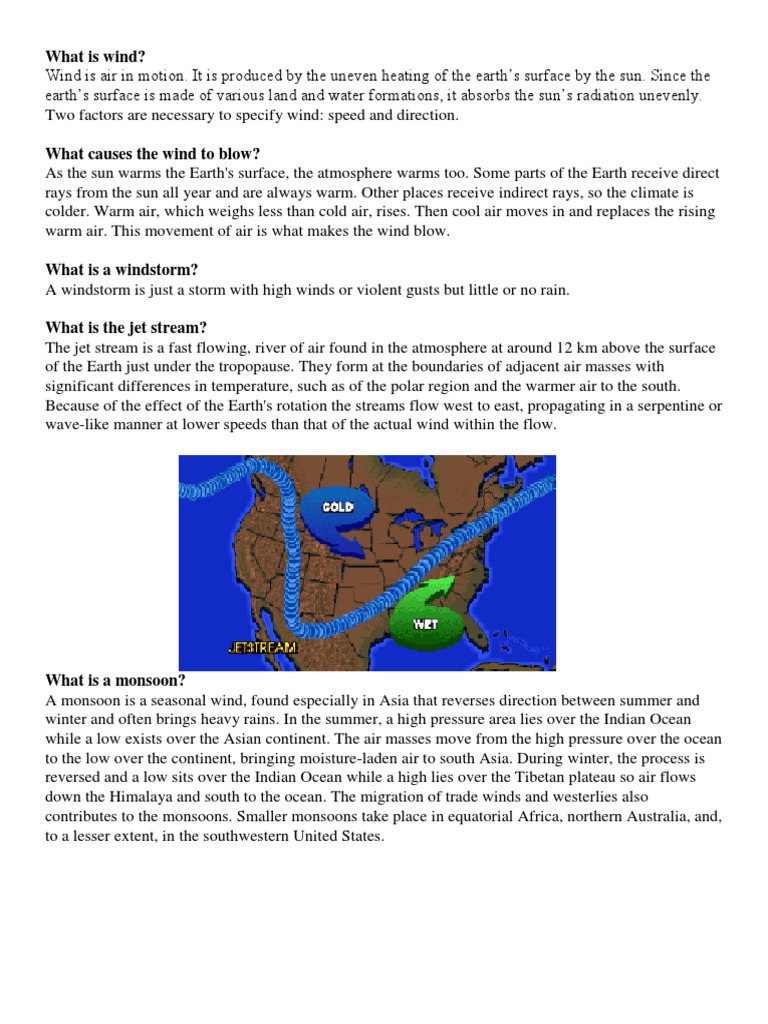 Wind Notes | PDF | Wound | Atmosphere Of Earth
