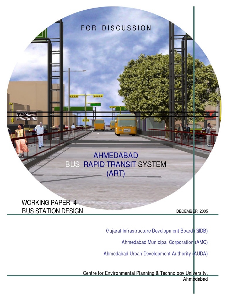 Ahemdabad Case Study | PDF | Train Station | Bus
