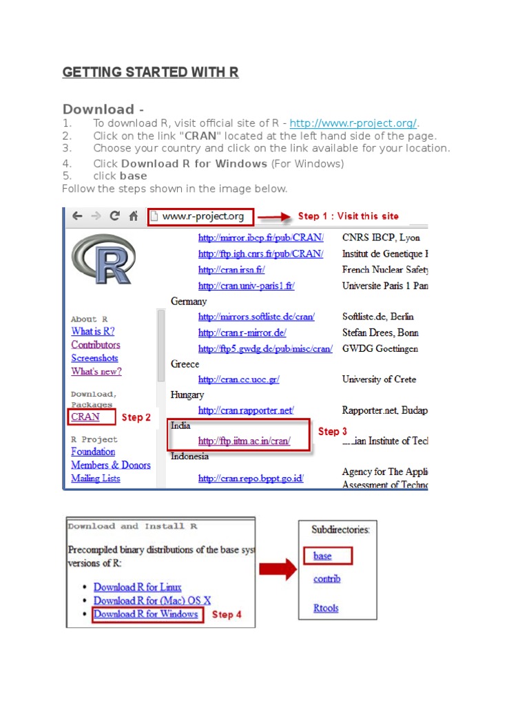 Getting Started With R | PDF | Database Index | R (Programming Language)