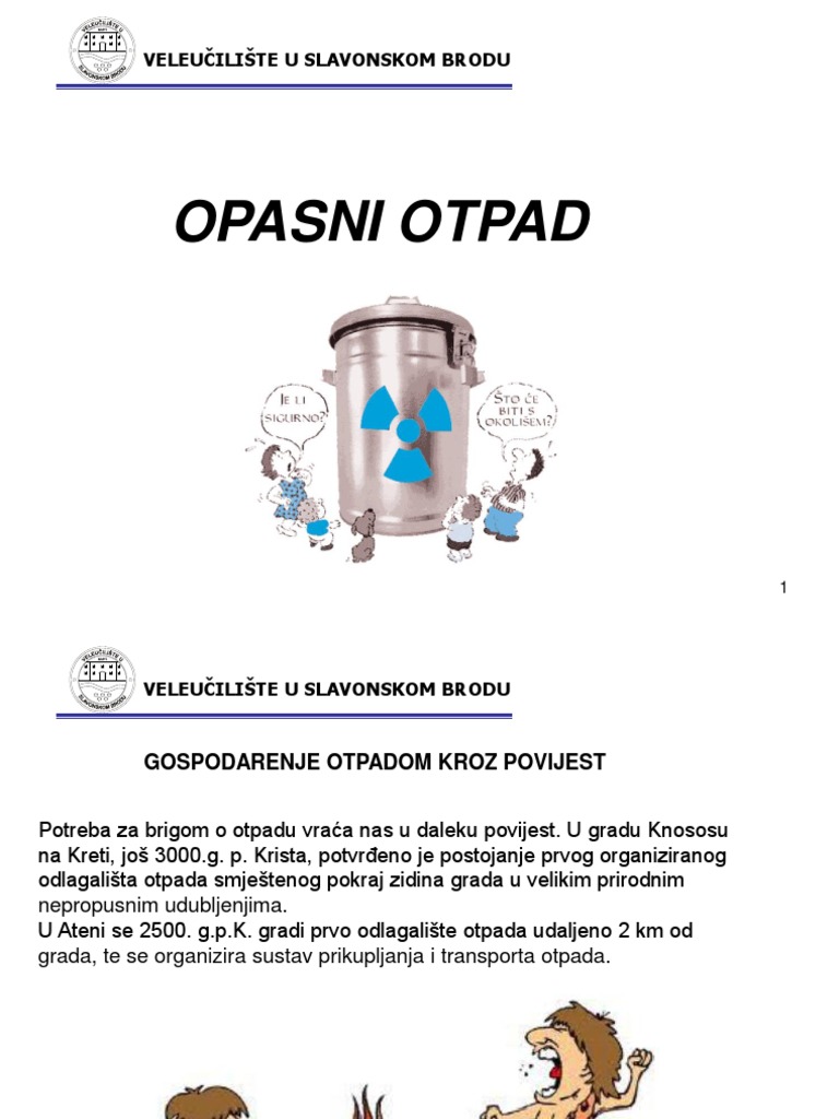 Opasni Otpad | PDF