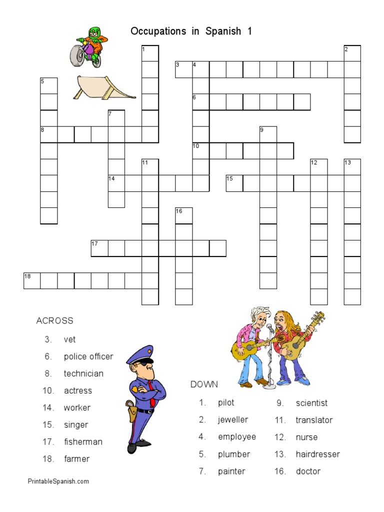 Occupations in Spanish | PDF | Foreign Language Studies | Art