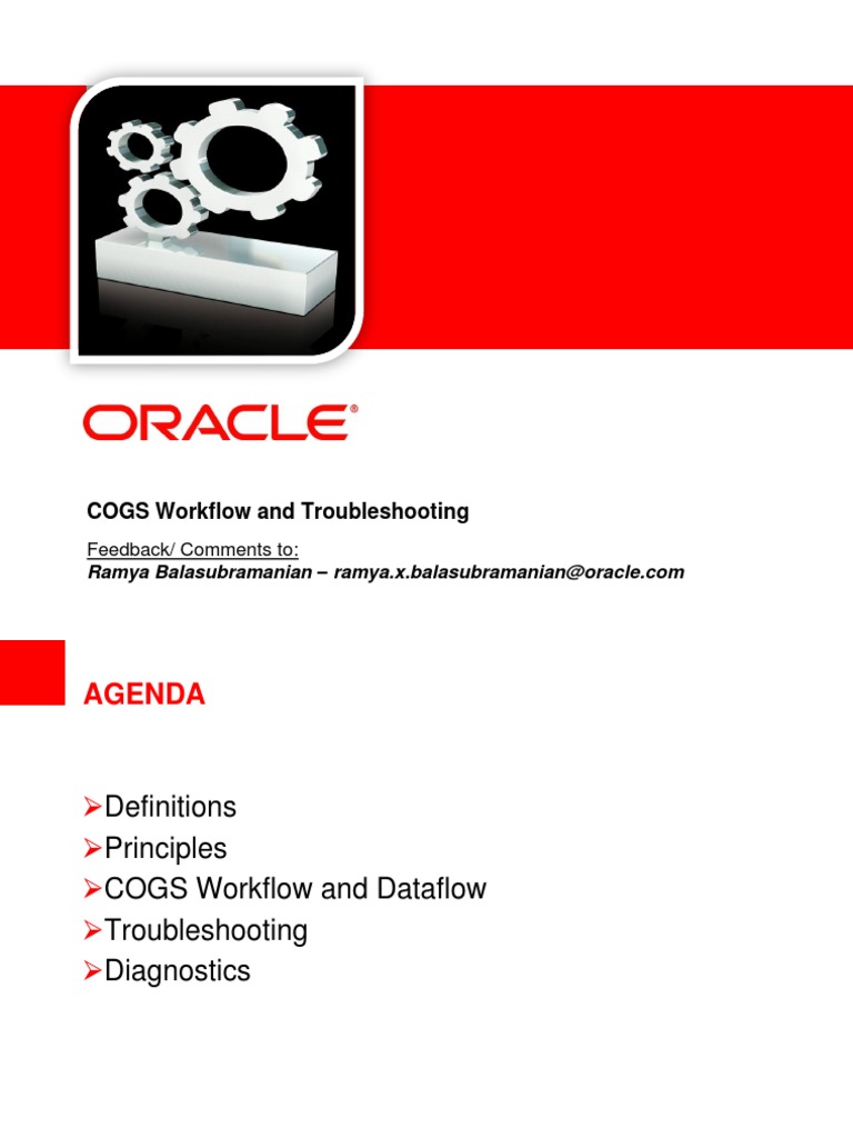 COGS and DCOGS Workflow | PDF | Revenue | Cost Of Goods Sold