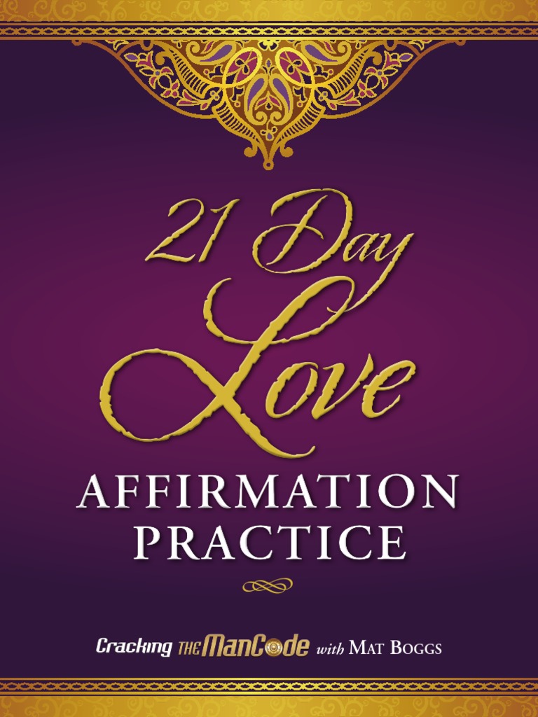 21 Day Love Affirmation Practice From Mat Boggs PDF | PDF