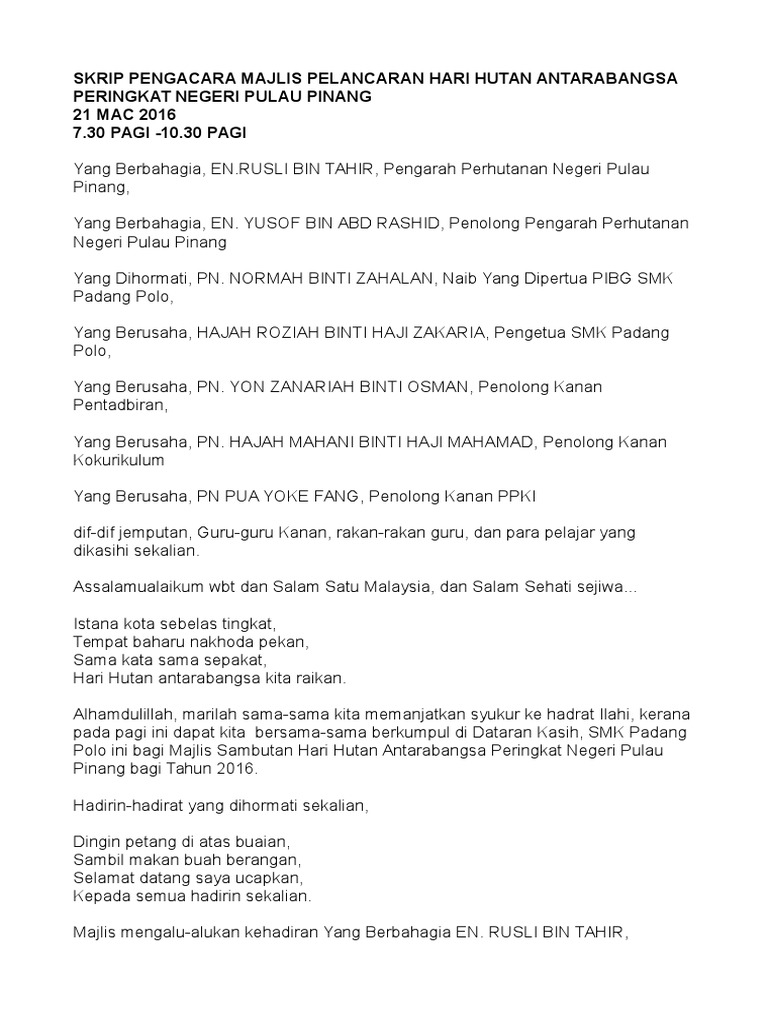 Skrip Hutan | PDF | Griya & Taman | Teknologi & Rekayasa