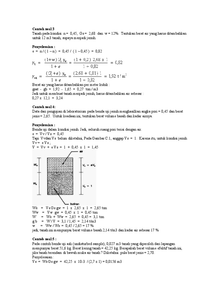 Contoh Soal Mektan | PDF