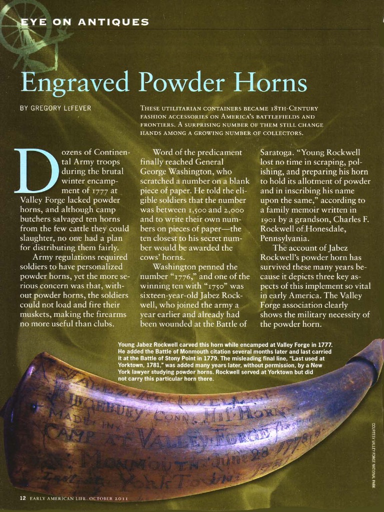 Powder Horn | PDF