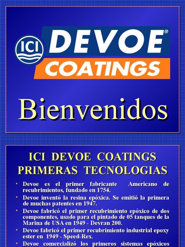 Devoe 01 | PDF | Epoxy | Corrosión