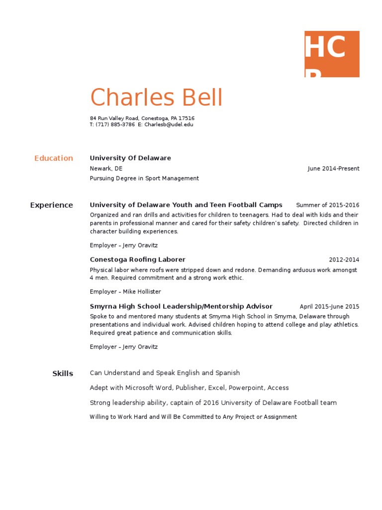 Charles Resume | PDF | Career & Growth
