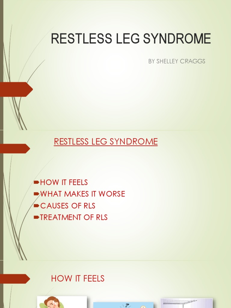 Restless Leg Syndrome-1 | PDF