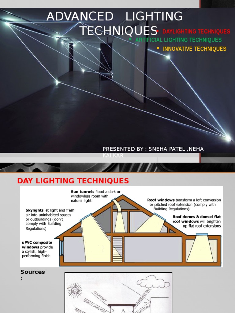 Advanced Daylighting Techniques Overview | PDF | Lighting | Optical Fiber