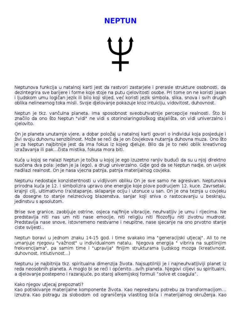 Neptun | PDF