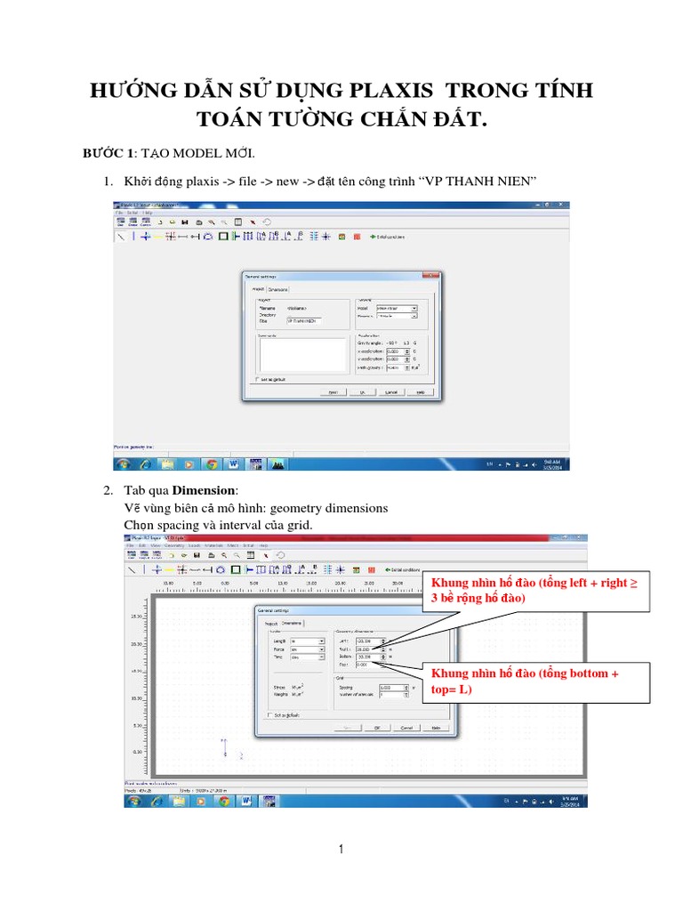 Huong Dan Su Dung Plaxis | PDF