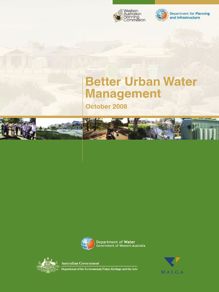 Better Urban Water Management | PDF | Water Resources | Stormwater