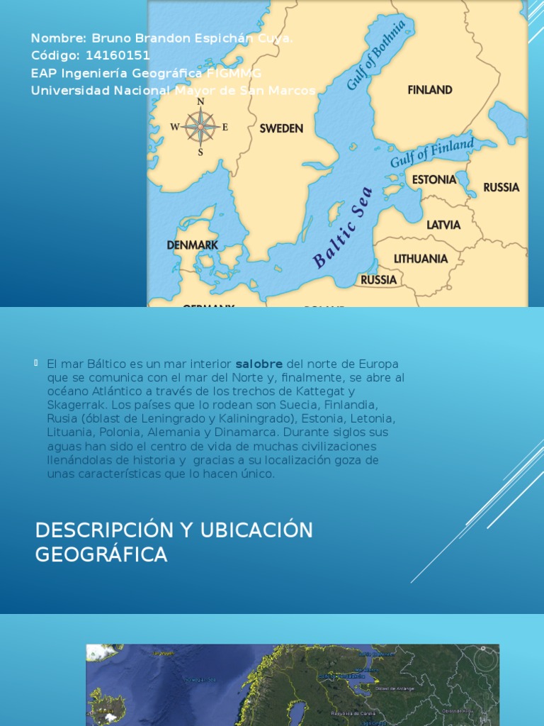Mar Baltico Oceanografia | Mar Báltico | Ciencias de la tierra y de la vida