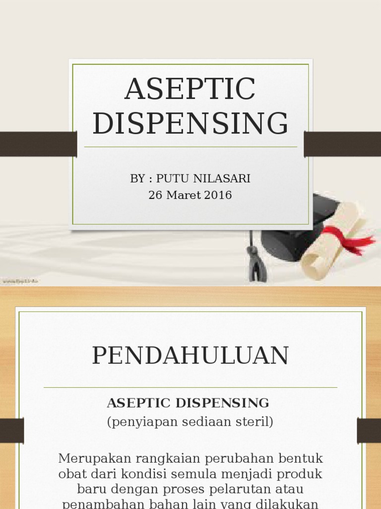 Panduan Aseptic Dispensing | PDF