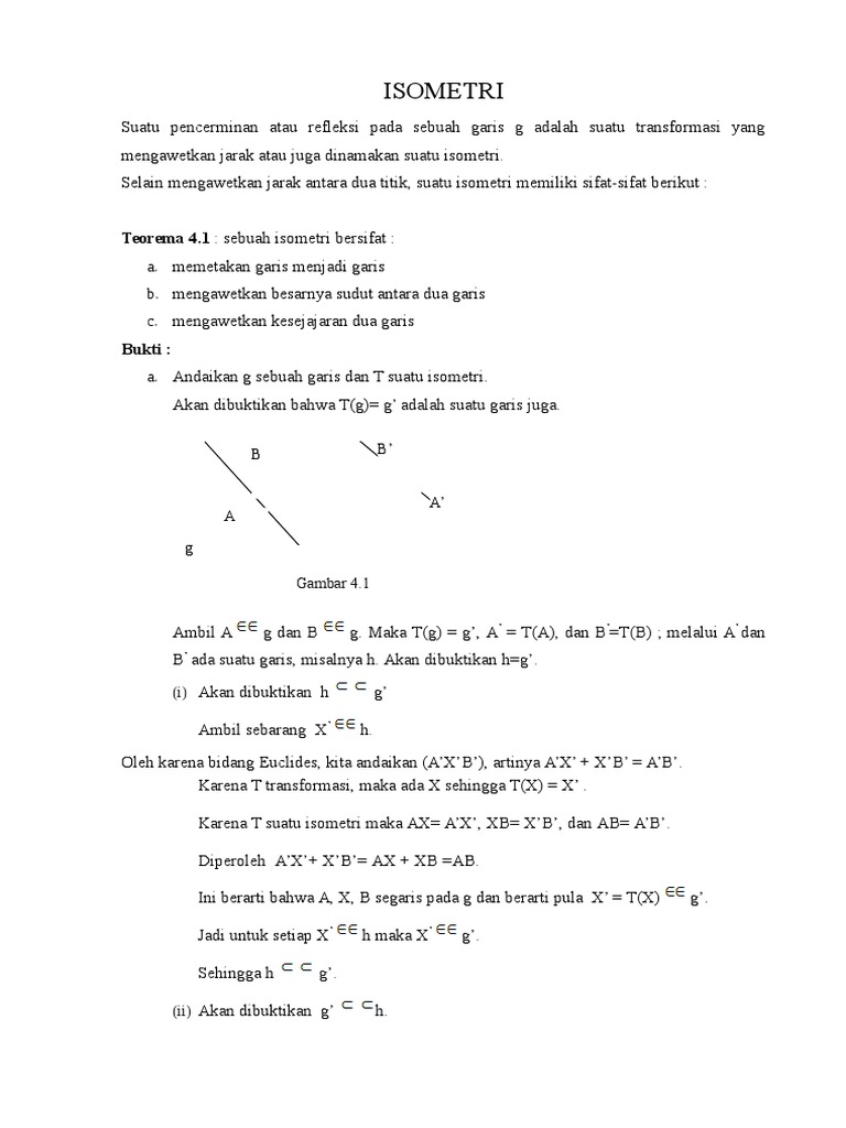 Isometri | PDF