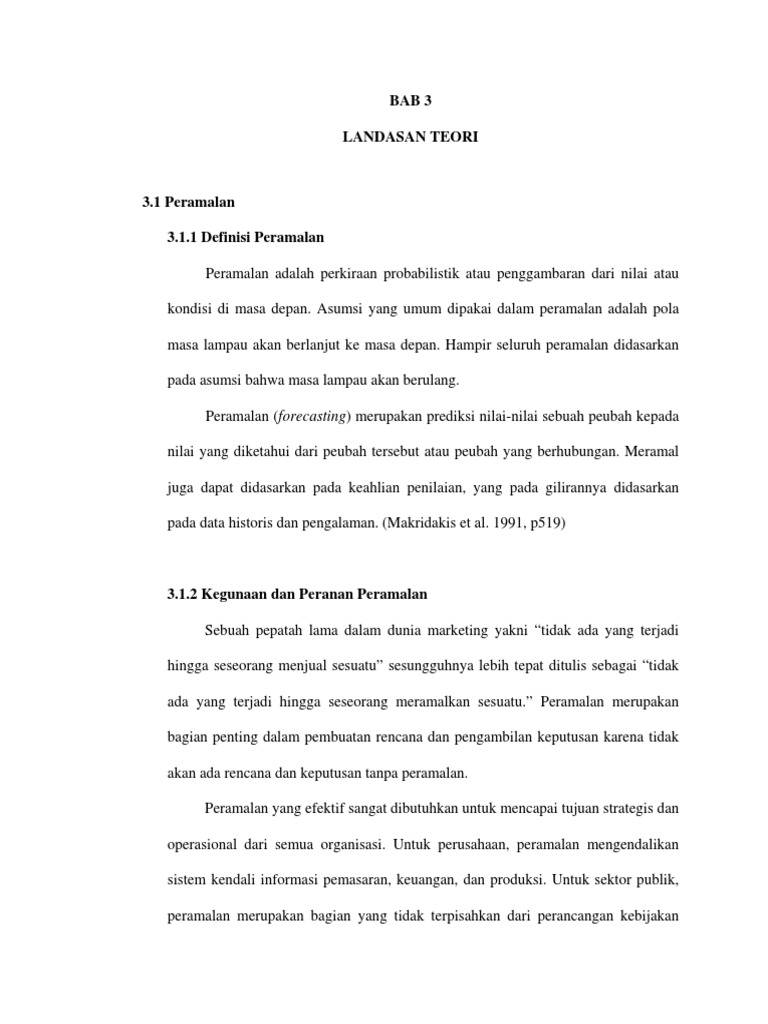 ACF dan PACF dalam Peramalan Deret Waktu | PDF | Komputer