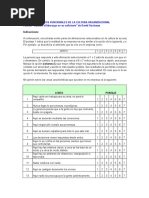 Cuestionario Job Descriptive Index | PDF | Sicología