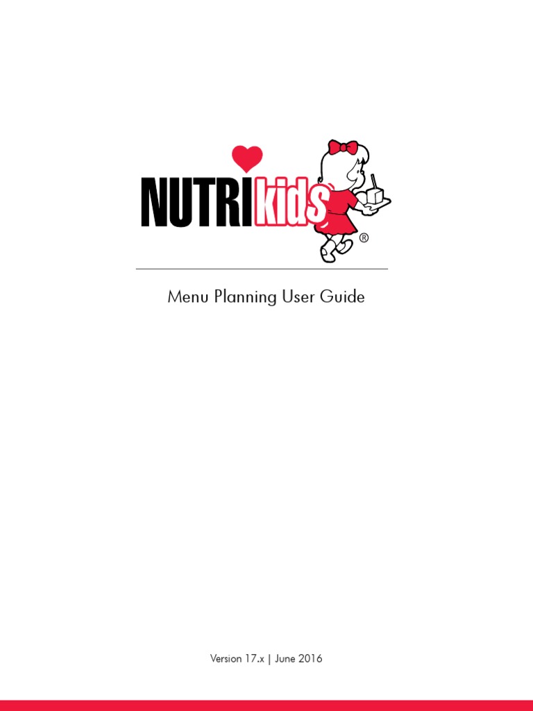 Nutrikids Users Guide | Menu | Nutrition Facts Label