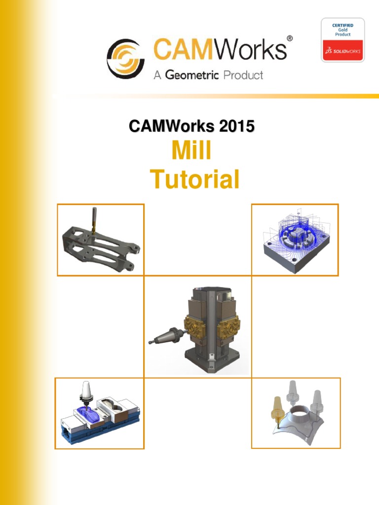 CamWorks Mill Tutorial | PDF | Menu (Computing) | Numerical Control