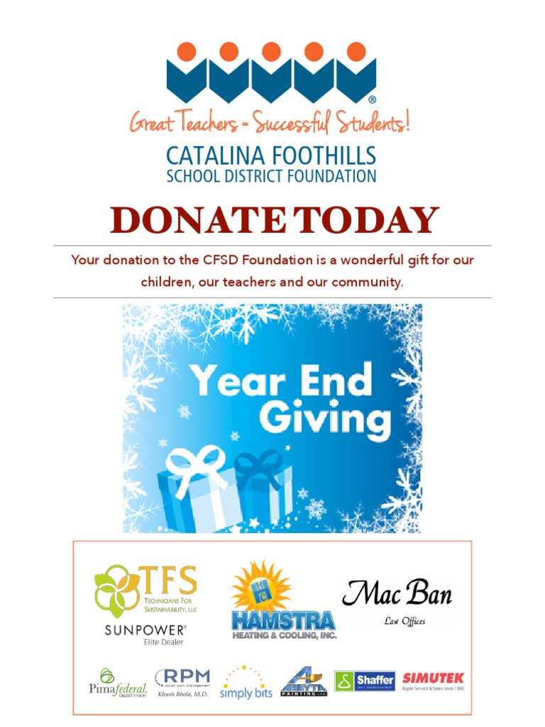 CFSDF December Flyer | PDF