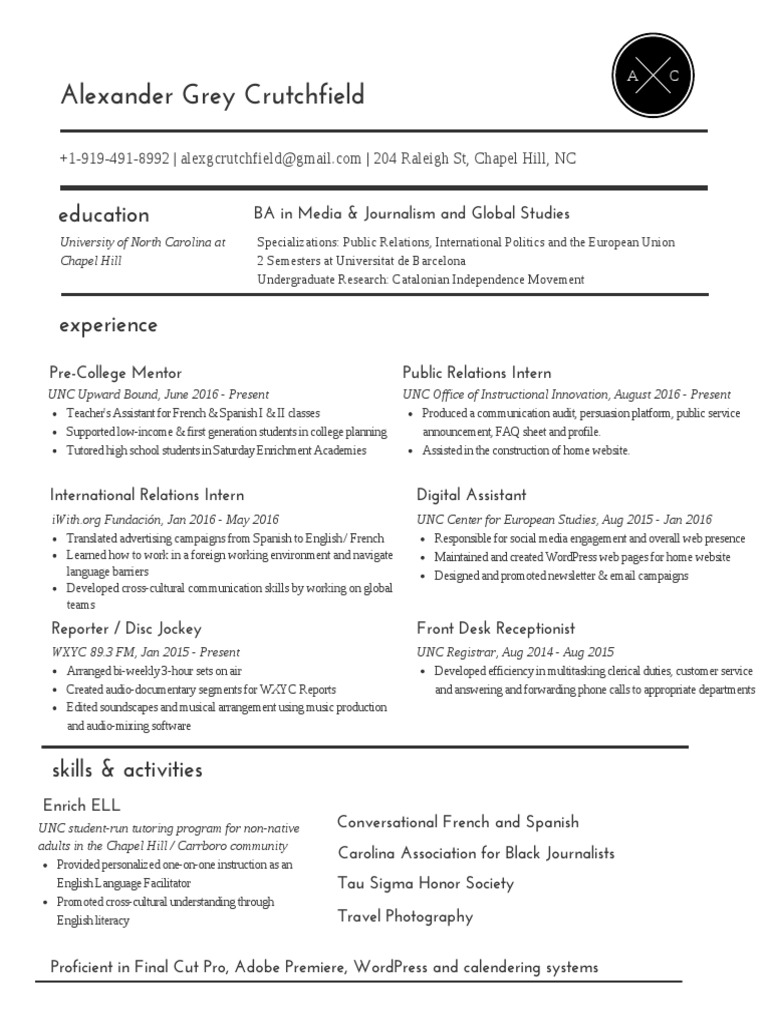 Oic Resume | PDF