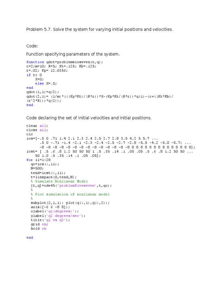 Dynamic Modeling | PDF Dynamic Modeling | PDF