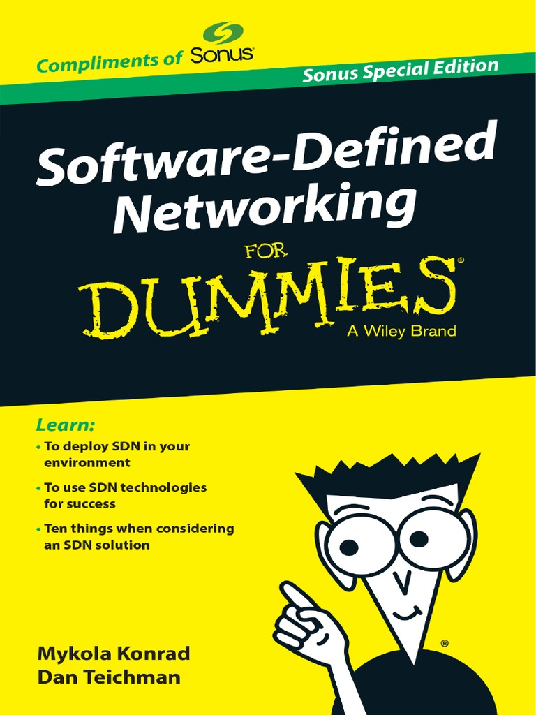Software-Defined Networking For Dummies | Download Free PDF | Computer ...